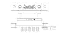 1532267-4 : Microdot D-Shaped Connectors | TE Connectivity