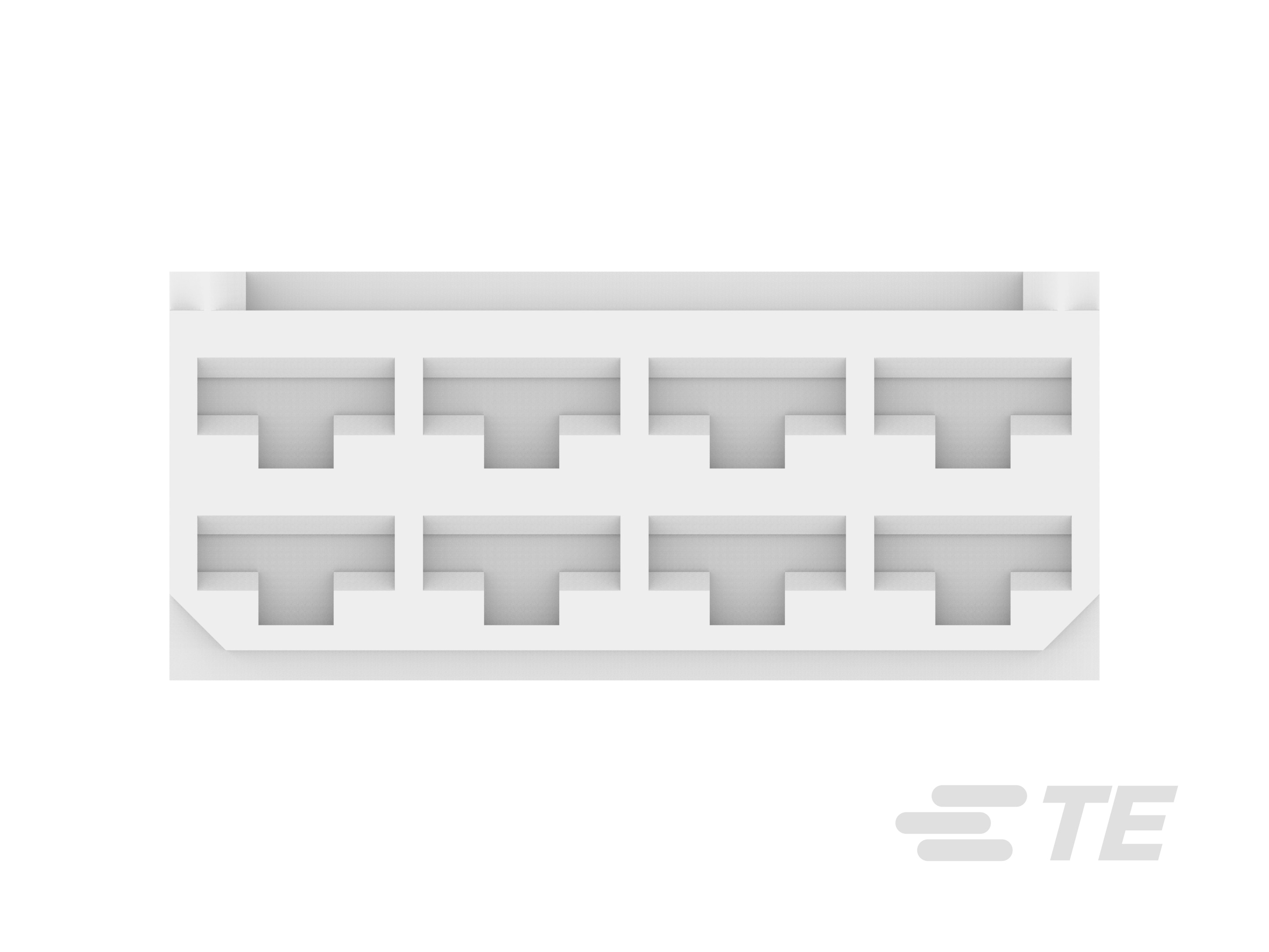 163007 : FASTIN-FASTON Crimp Terminal Housings | TE Connectivity