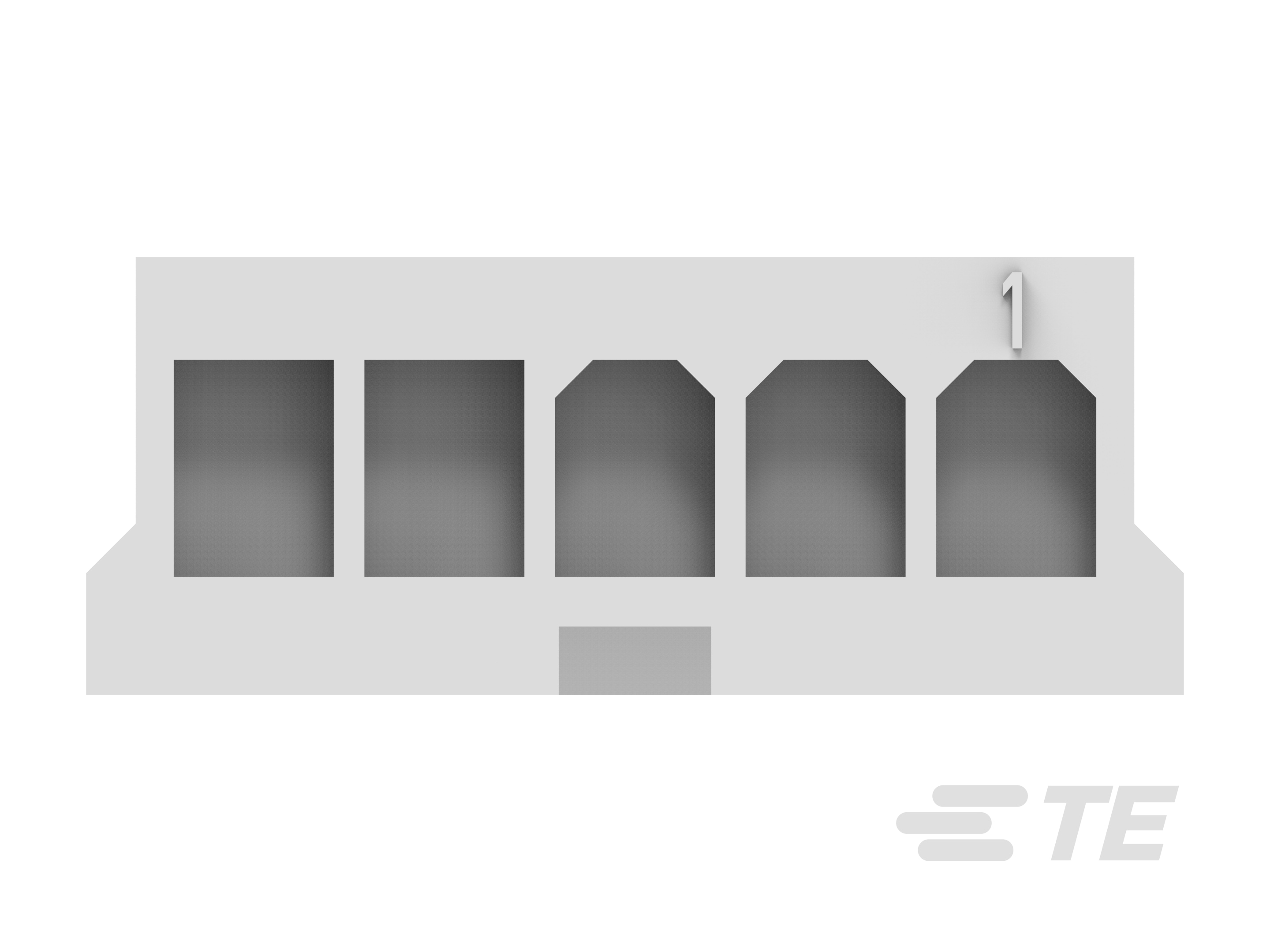 171822-5 : スタンダード角形コネクタ | TE Connectivity