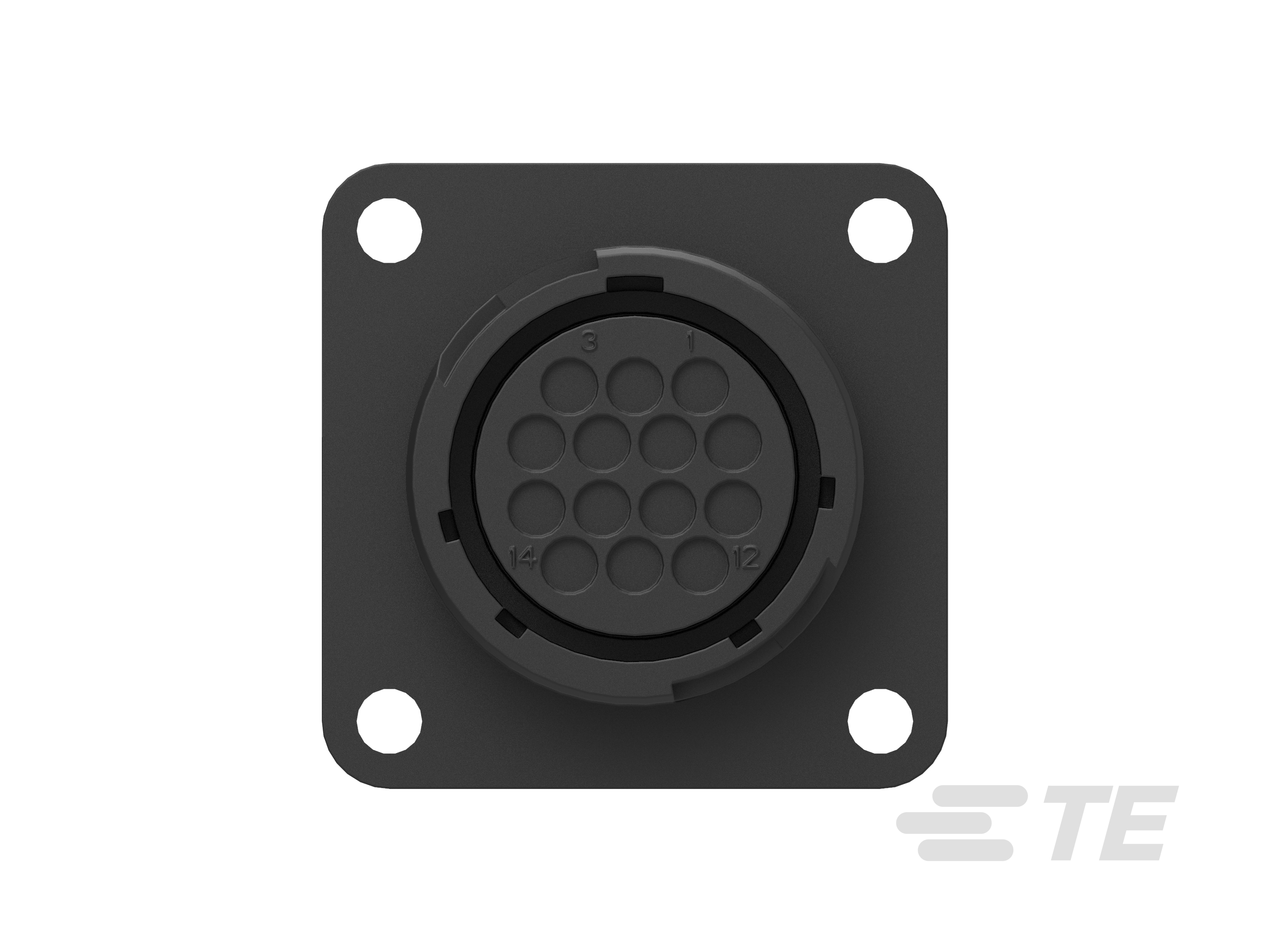 206043-4 : AMP Circular Power Connectors | TE Connectivity