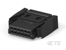 214345-E : ERNI 线到板连接器组件和护套 | TE Connectivity