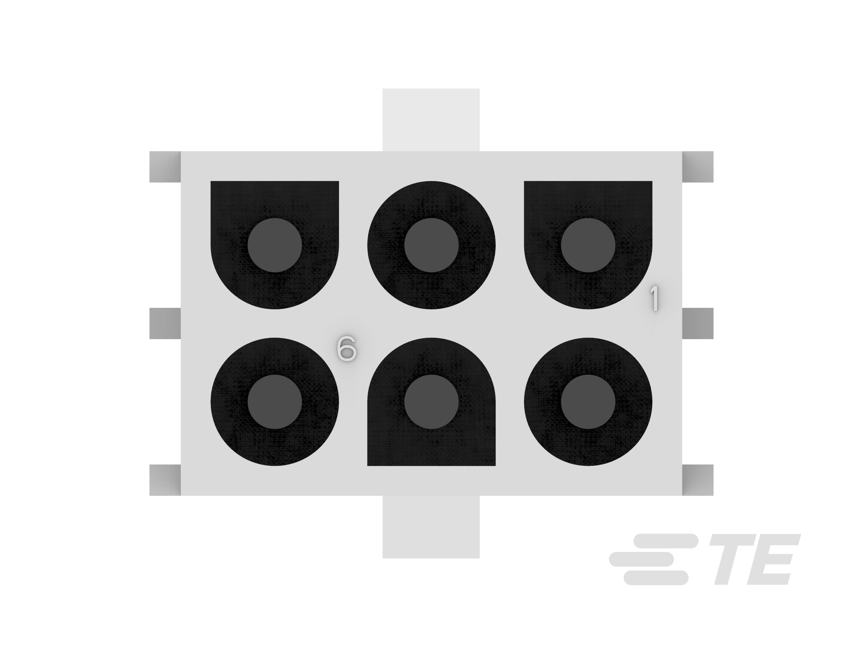350431-1 : MATE-N-LOK PCB Headers & Receptacles | TE Connectivity