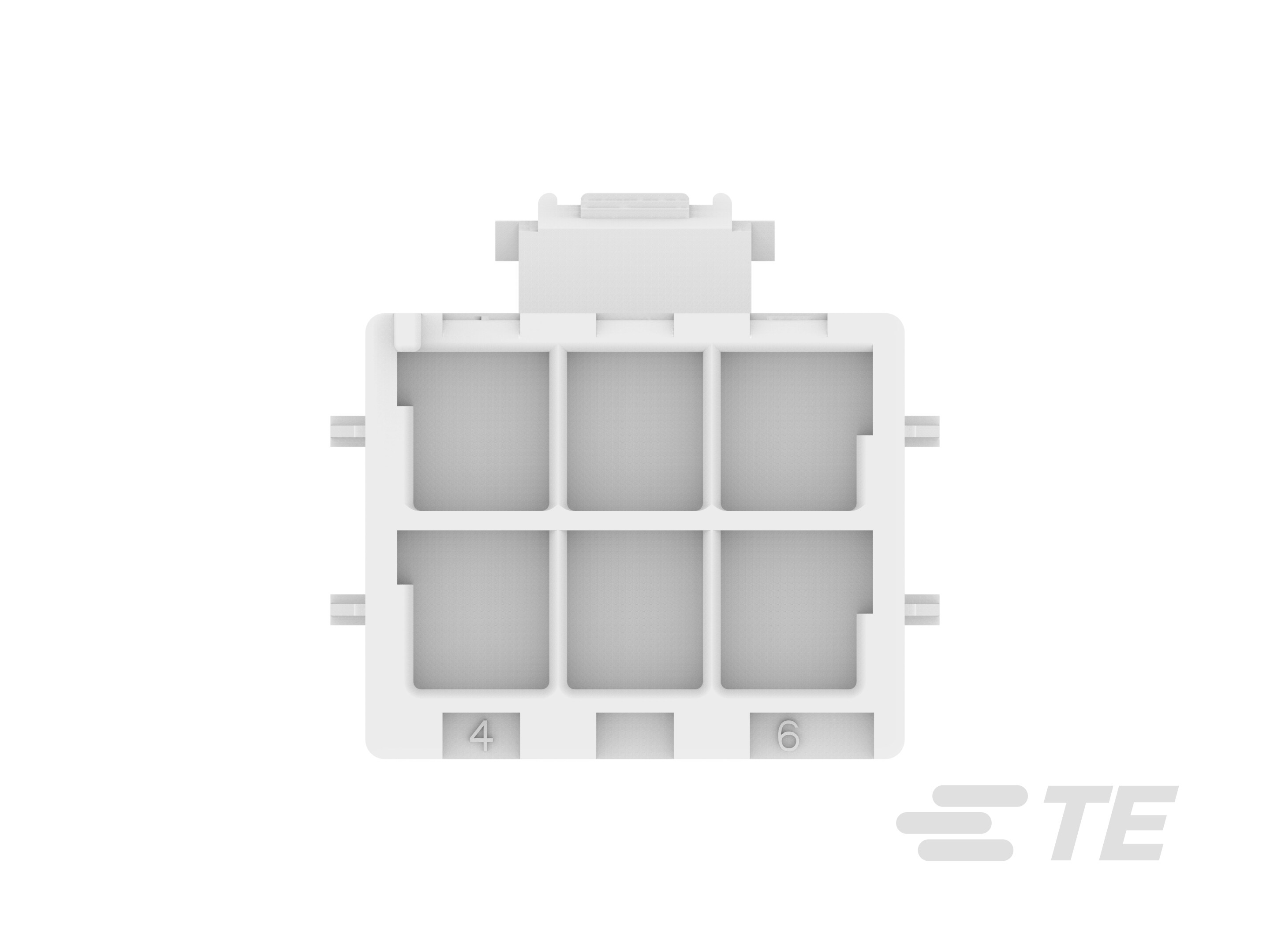 368576-1 : Power Double Lock Standard Rectangular Connectors | TE Connectivity