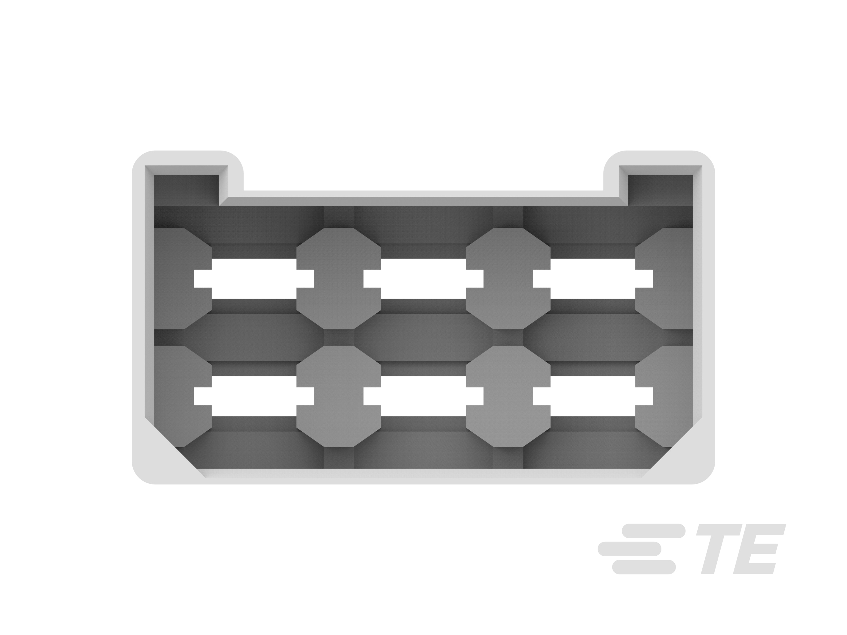 480004-5 : FASTIN-FASTON Crimp Terminal Housings | TE Connectivity
