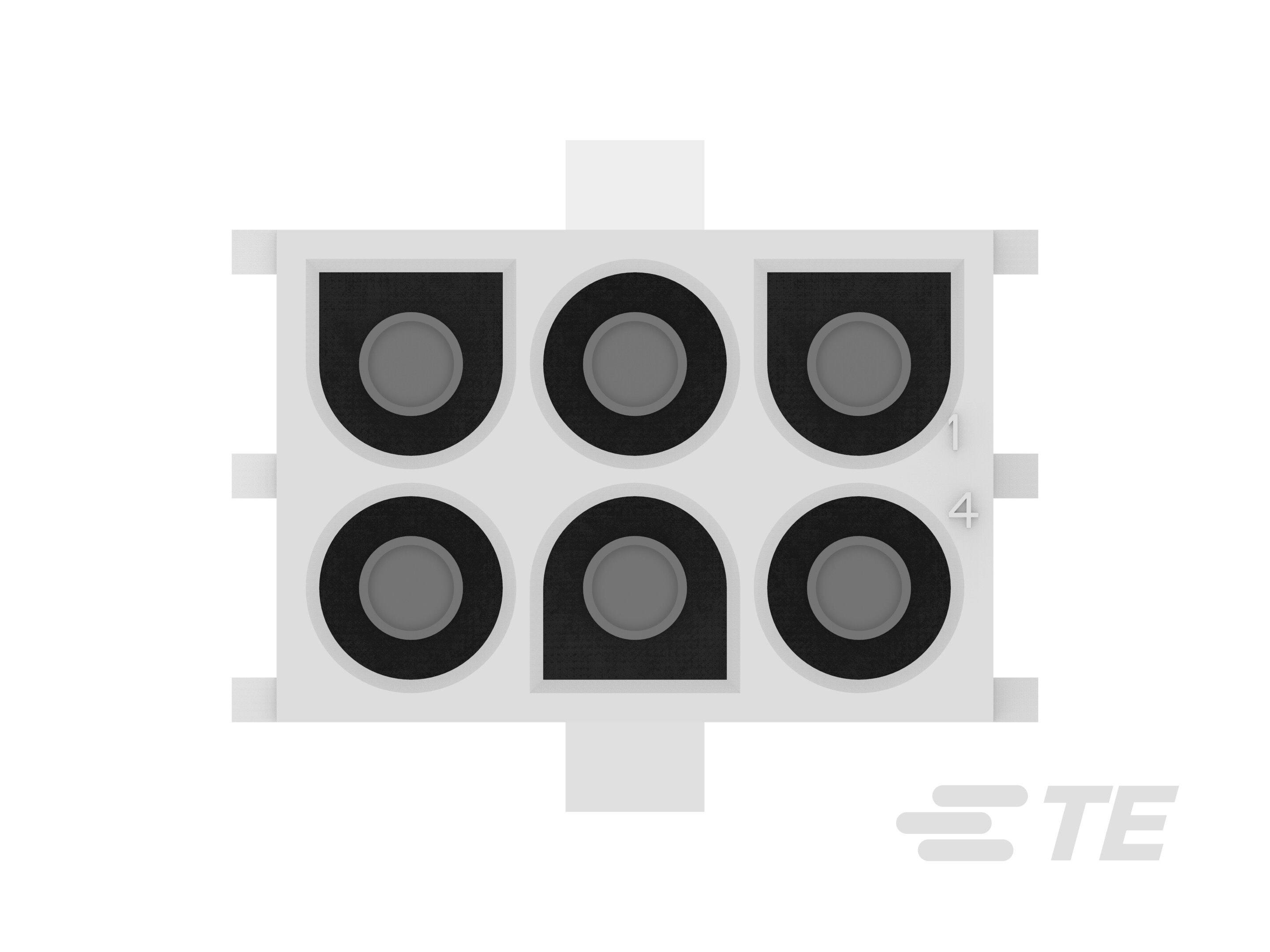 643423-1 : MATE-N-LOK PCB Headers & Receptacles | TE Connectivity