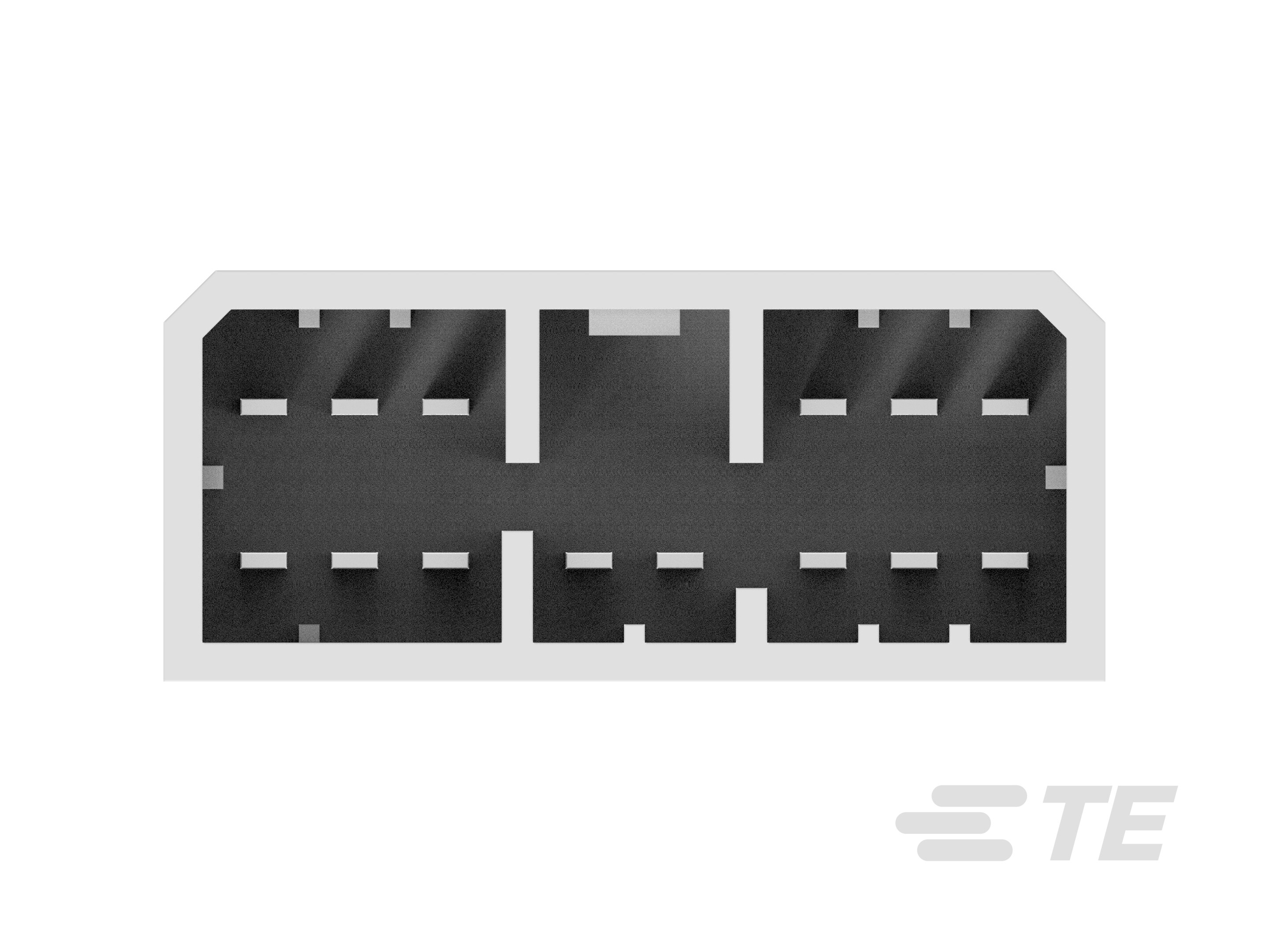 1-179019-1 : AMP Low & Medium Power Header | TE Connectivity