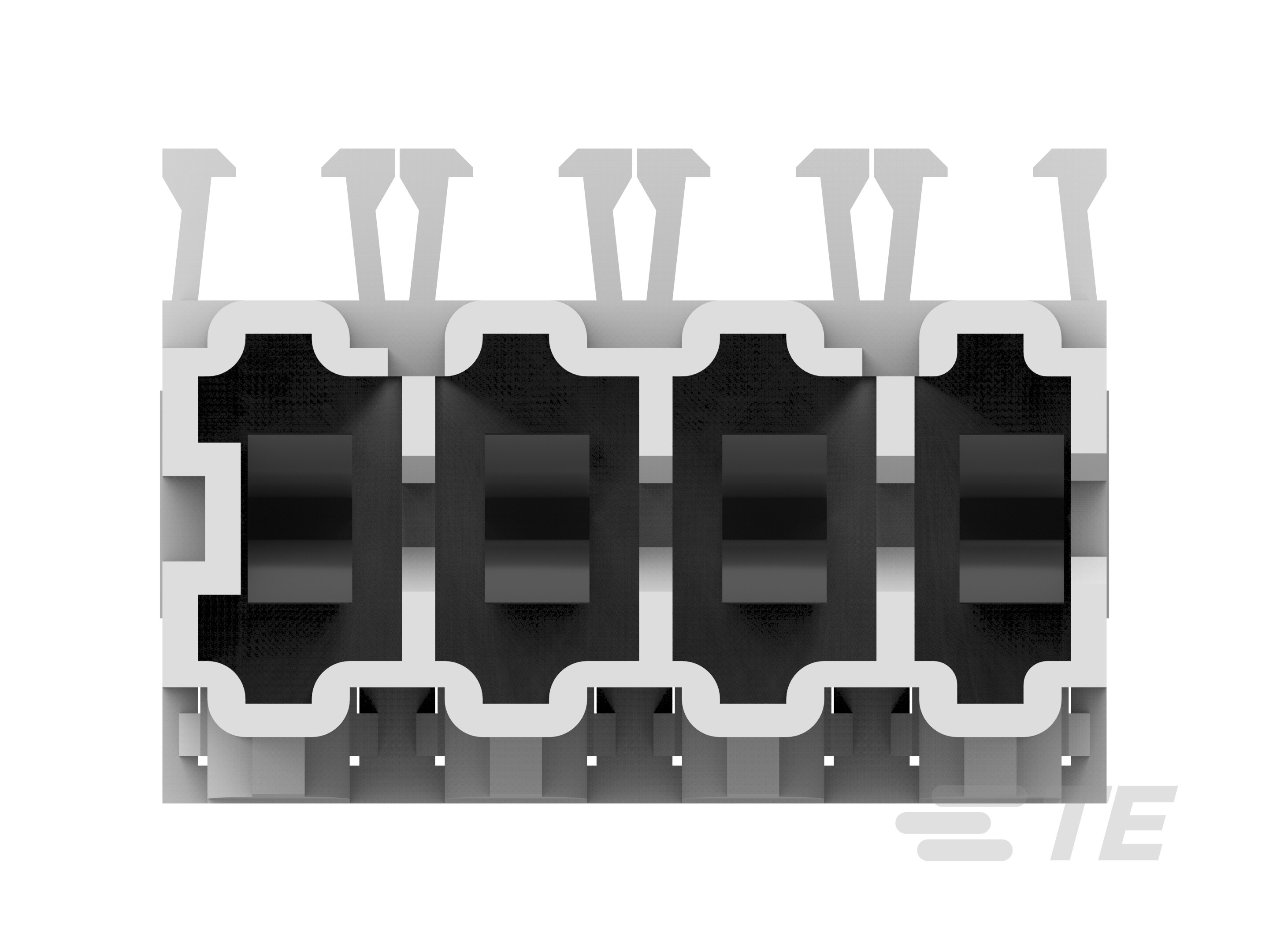 1-282044-1 : RAST Standard Edge Connectors | TE Connectivity
