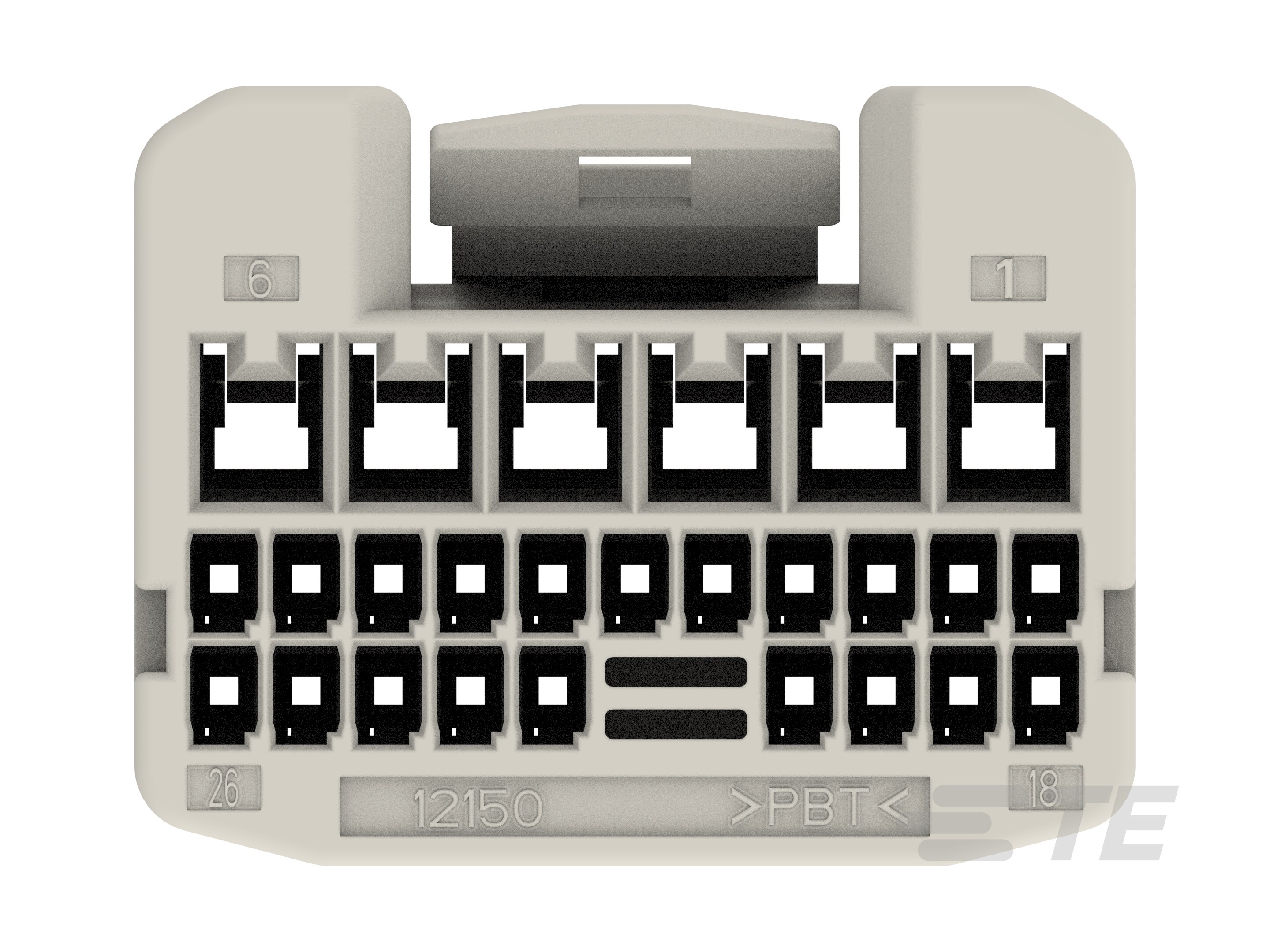 1318757-1 : AMP TH/.025 コネクタ システム、ハウジング | TE Connectivity