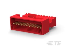 Nylon Gold Plated Plug: 2.54 mm, with Mating Alignment, MTA 100 | TE ...