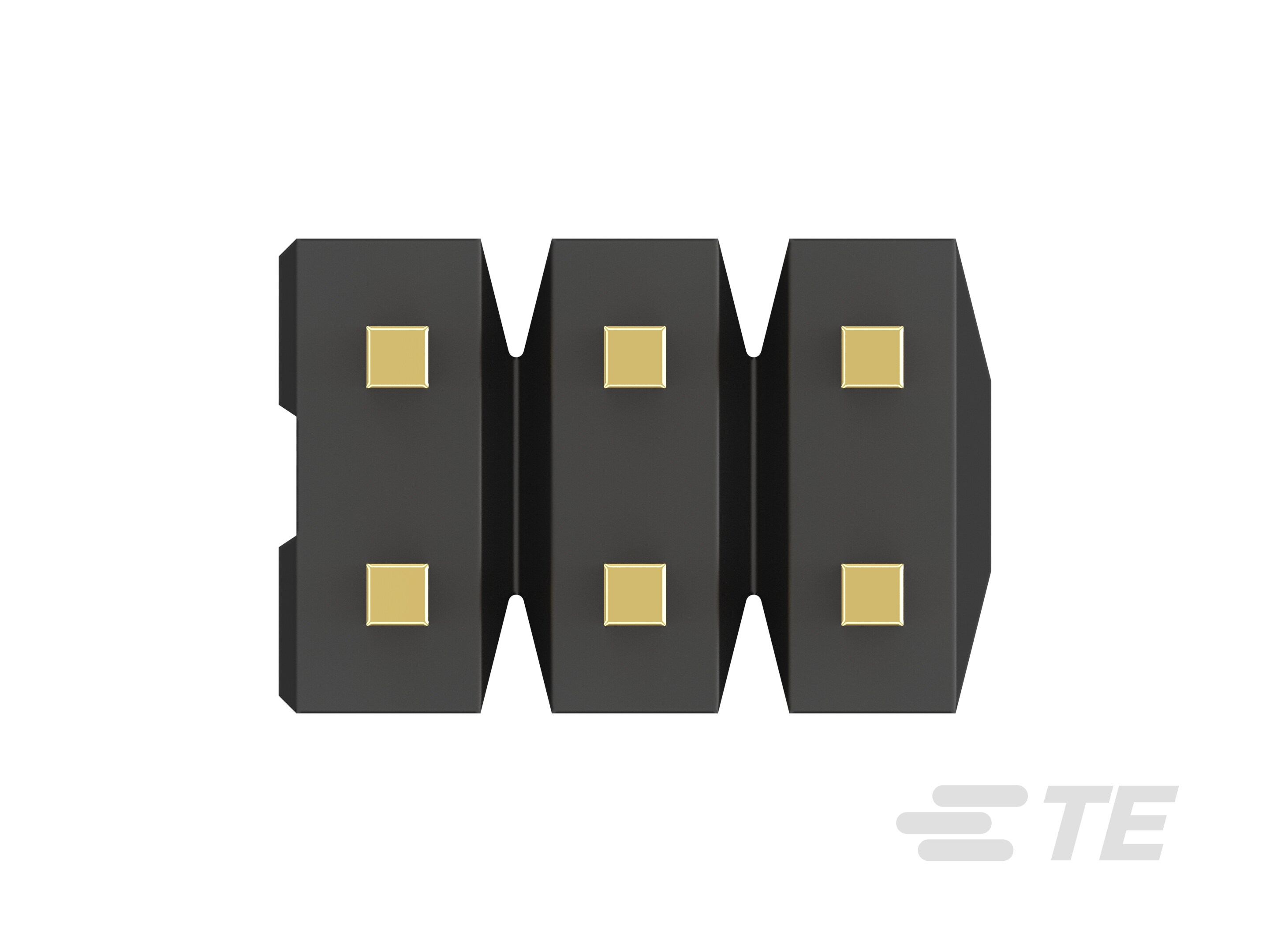 2MM-HB-D03-VT-02-H-TB : AMPMODU PCB Headers & Receptacles | TE Connectivity