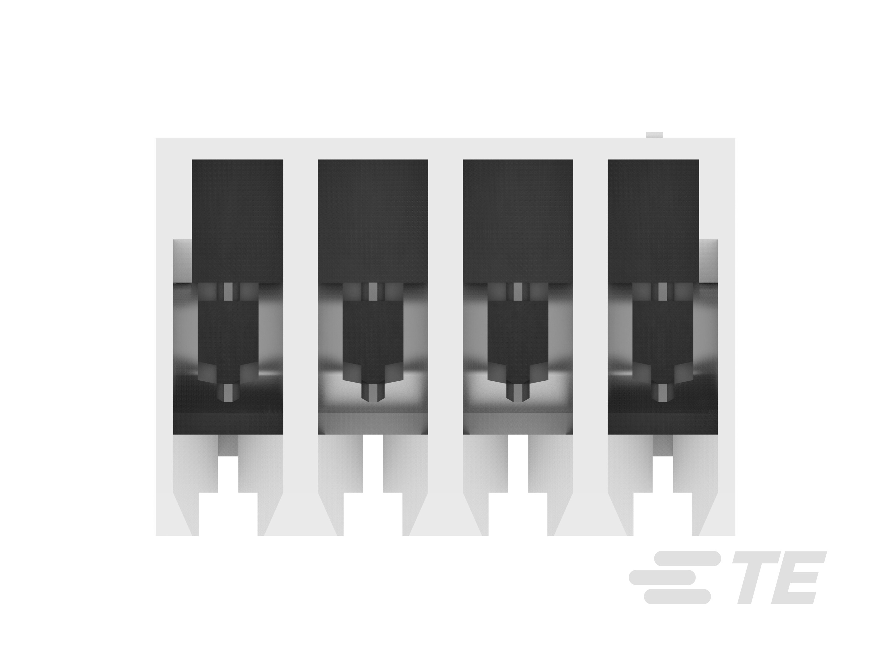 3-643814-4 : MTA 100 Standard Rectangular Connectors | TE Connectivity