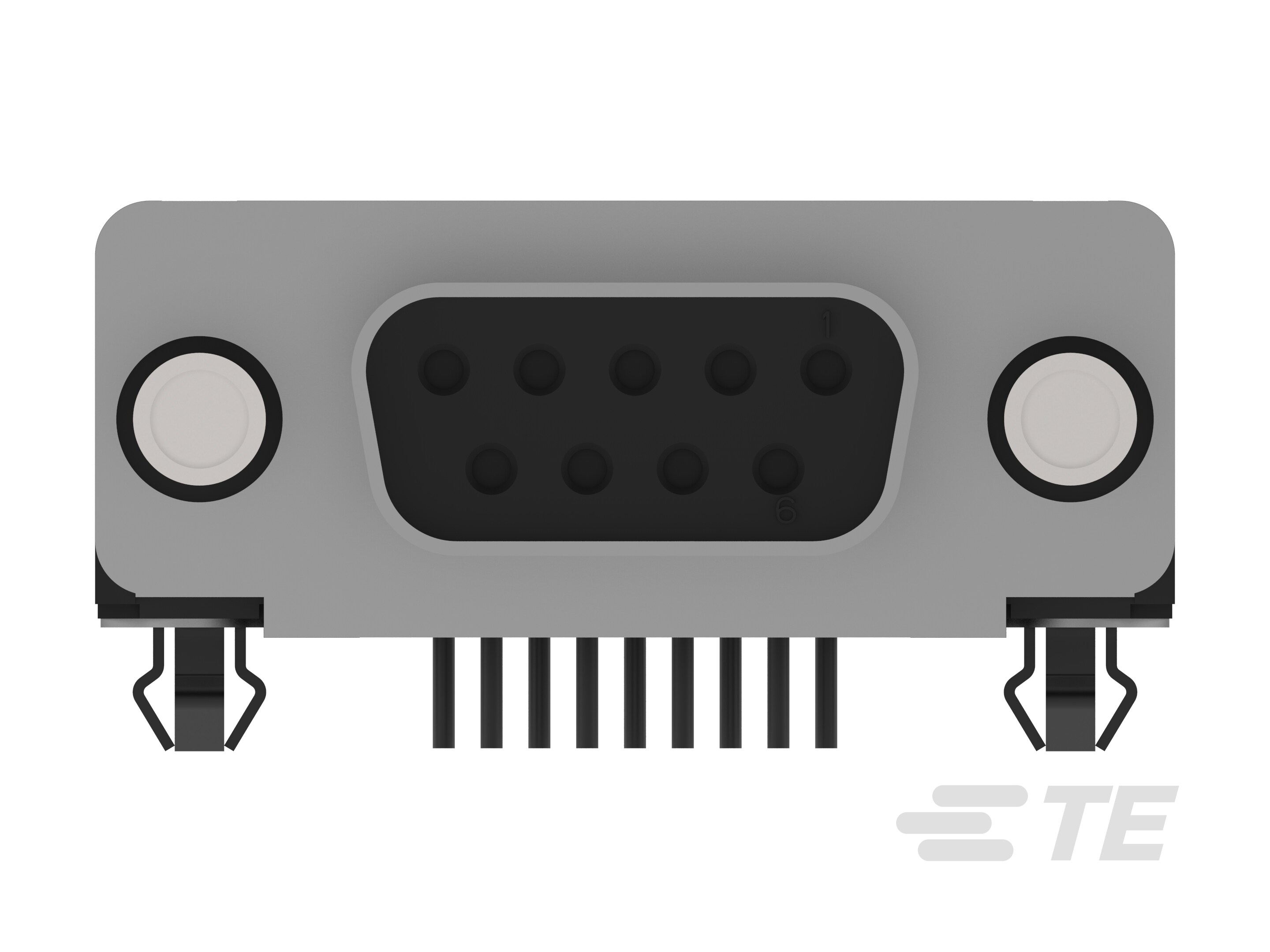 5747844-5 : AMPLIMITE D-Sub Receptacle Assembly: Right Angle, Shell Size 1, 2.74mm | TE Connectivity