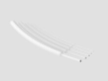 NB19084001 : RAYCHEM RNF-100-WH Heat Shrink Tubing | TE Connectivity