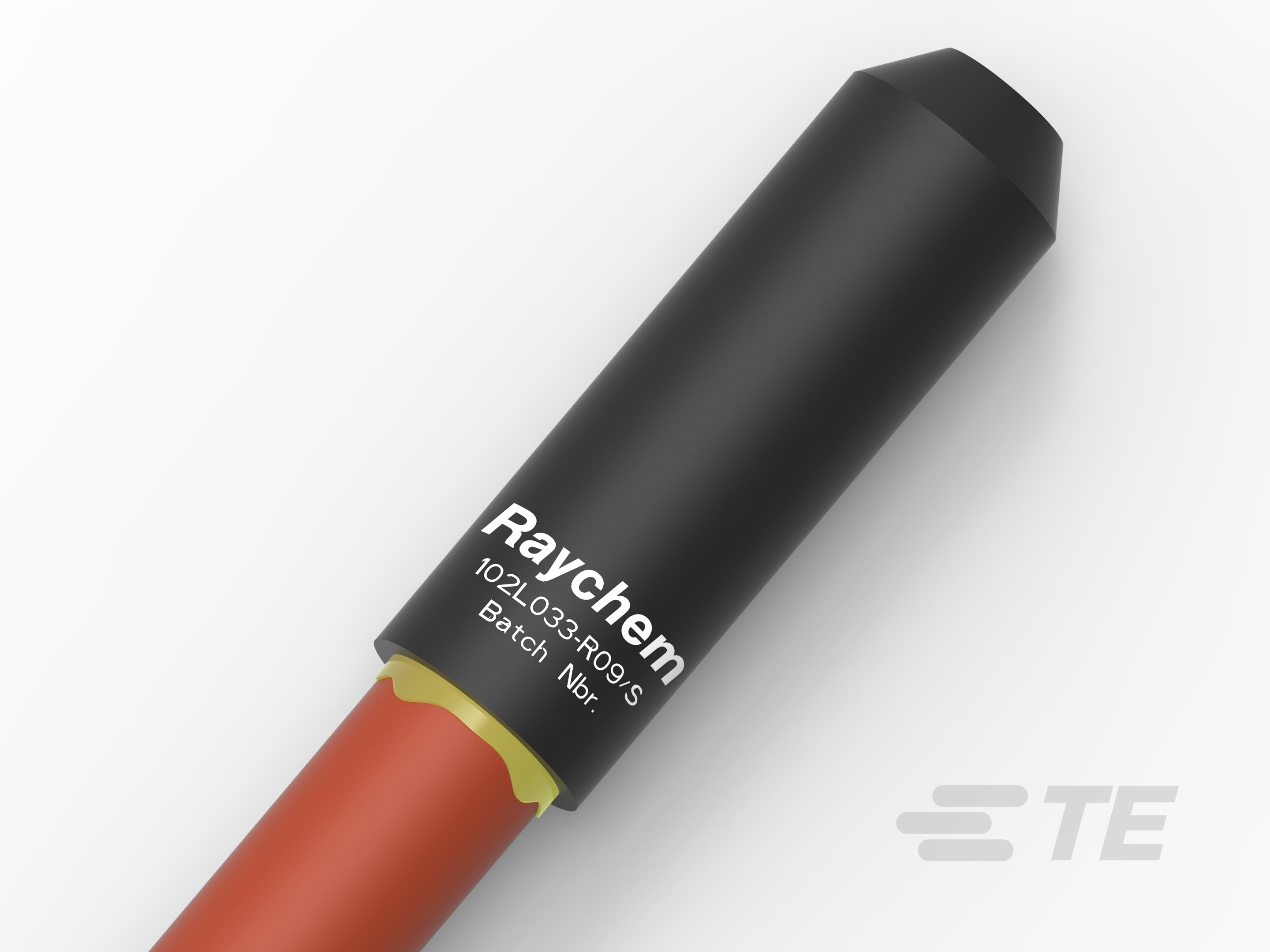 286711N002 : RAYCHEM 102L Heat Shrink End Cap | TE Connectivity