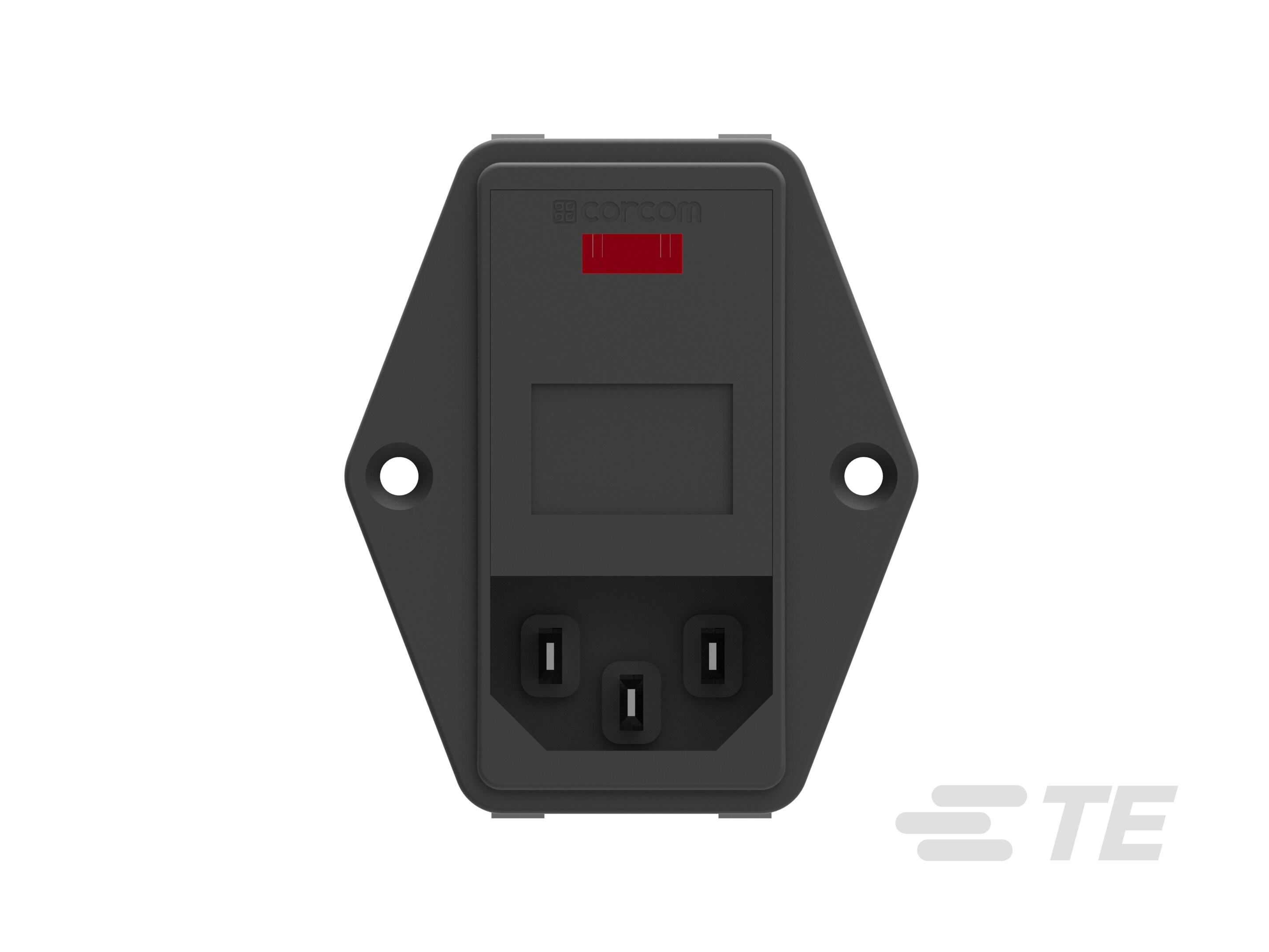 PE000DS3B : CORCOM P SERIES MULTI-FUNCTION INLET FIL | TE Connectivity