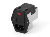 PE00SDH60 : CORCOM P SERIES MULTI-FUNCTION INLET FIL | TE Connectivity