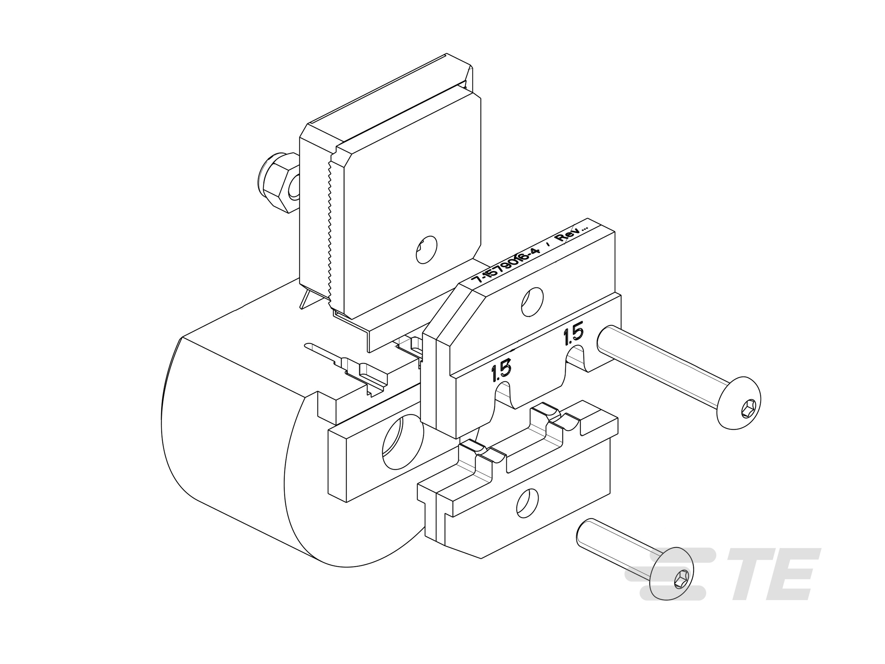 7-1579016-4 : Hand Crimping Tools | TE Connectivity