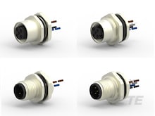 M12 Panel Mount Wire | TE Connectivity