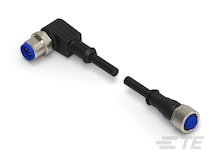 M12 MR-FS Double End Cable Assembly BL | TE Connectivity