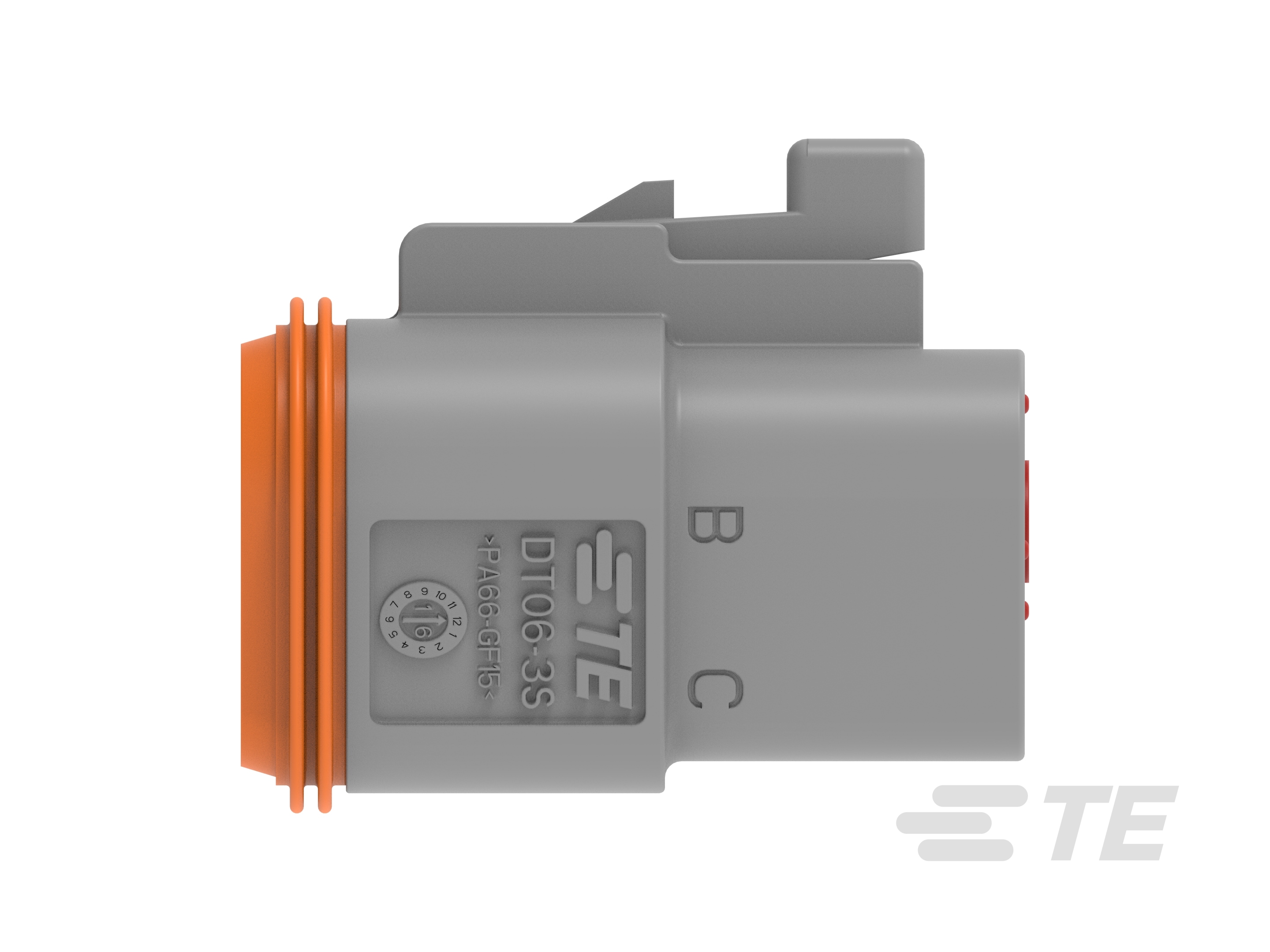 DT06-3S-C015 : DEUTSCH Automotive Housings | TE Connectivity