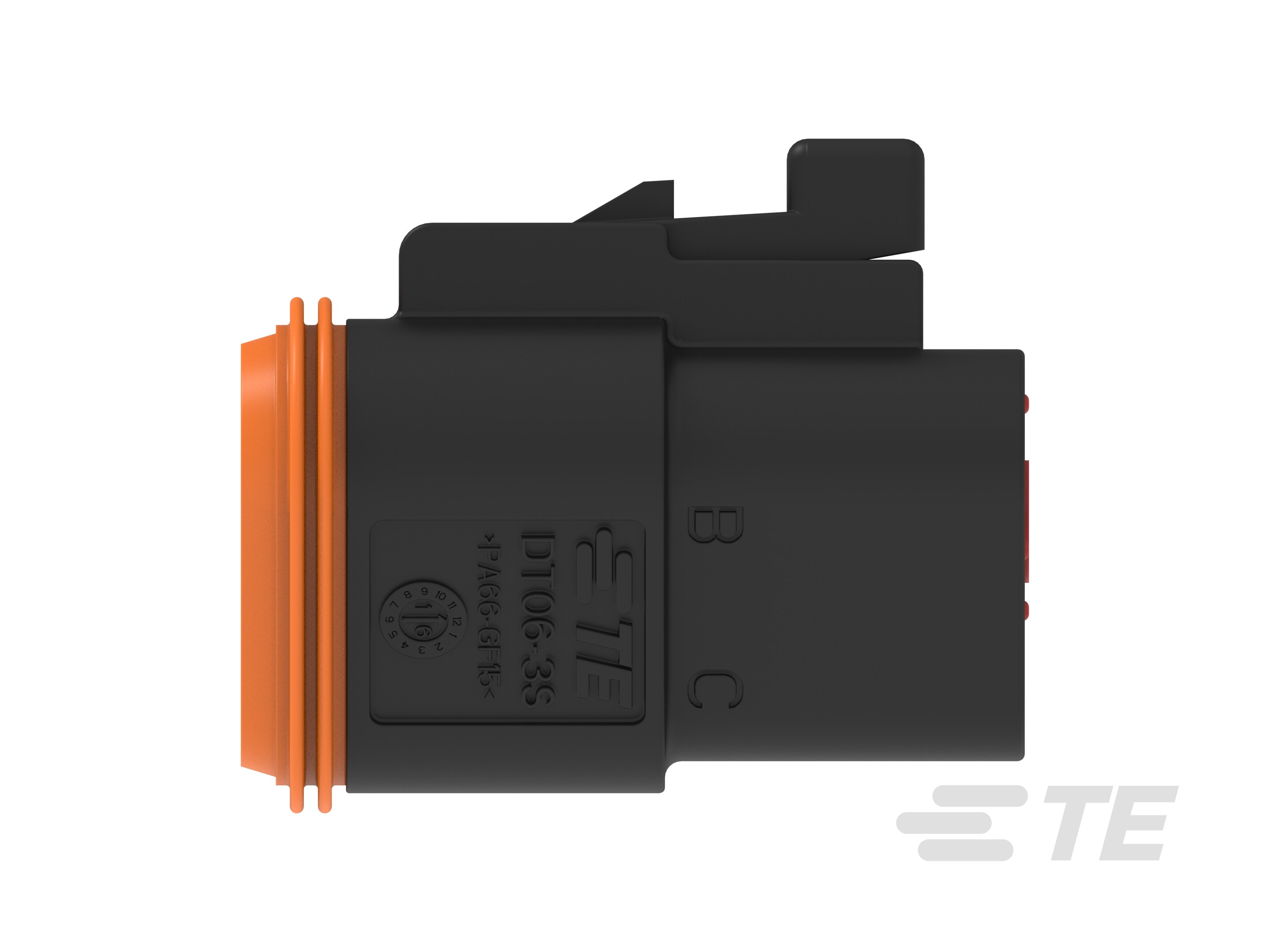 DT06-3S-CE06 : DEUTSCH Automotive Housings | TE Connectivity