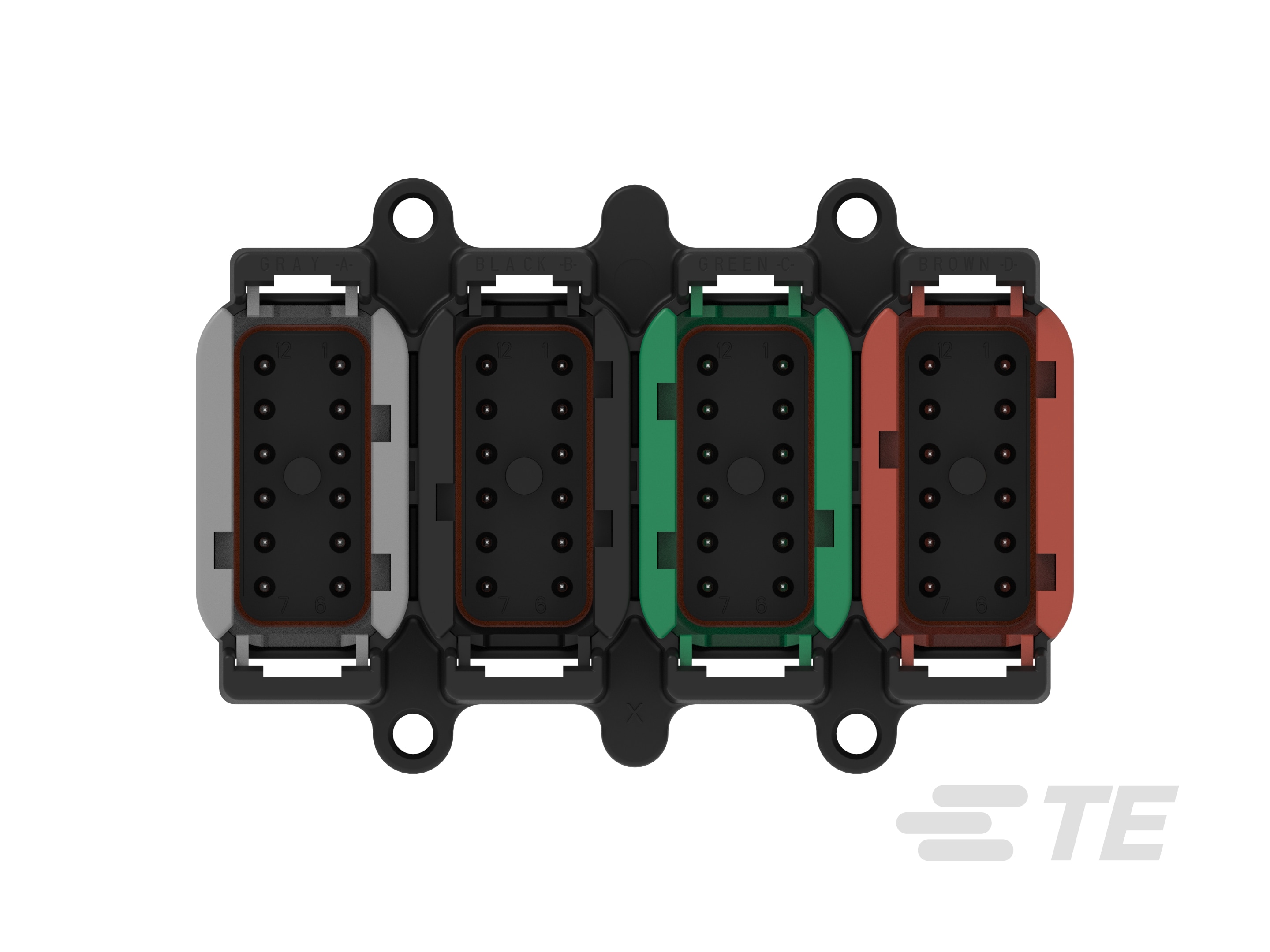 DTMF15-48P : DEUTSCH Automotive Headers | TE Connectivity