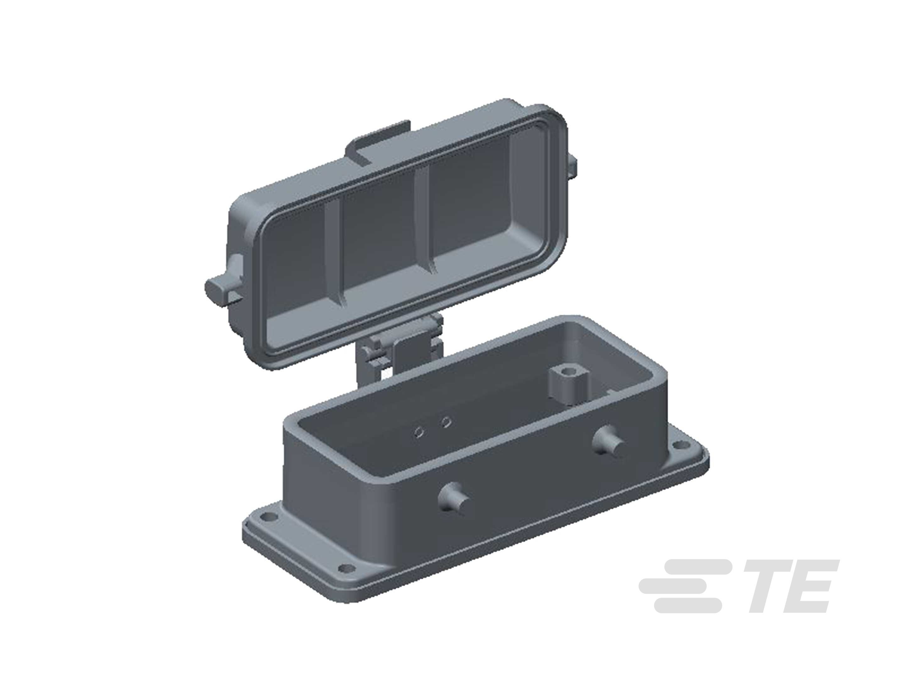 T1430160000-000 : HDC Rectangular Connector Hoods & Bases | TE Connectivity