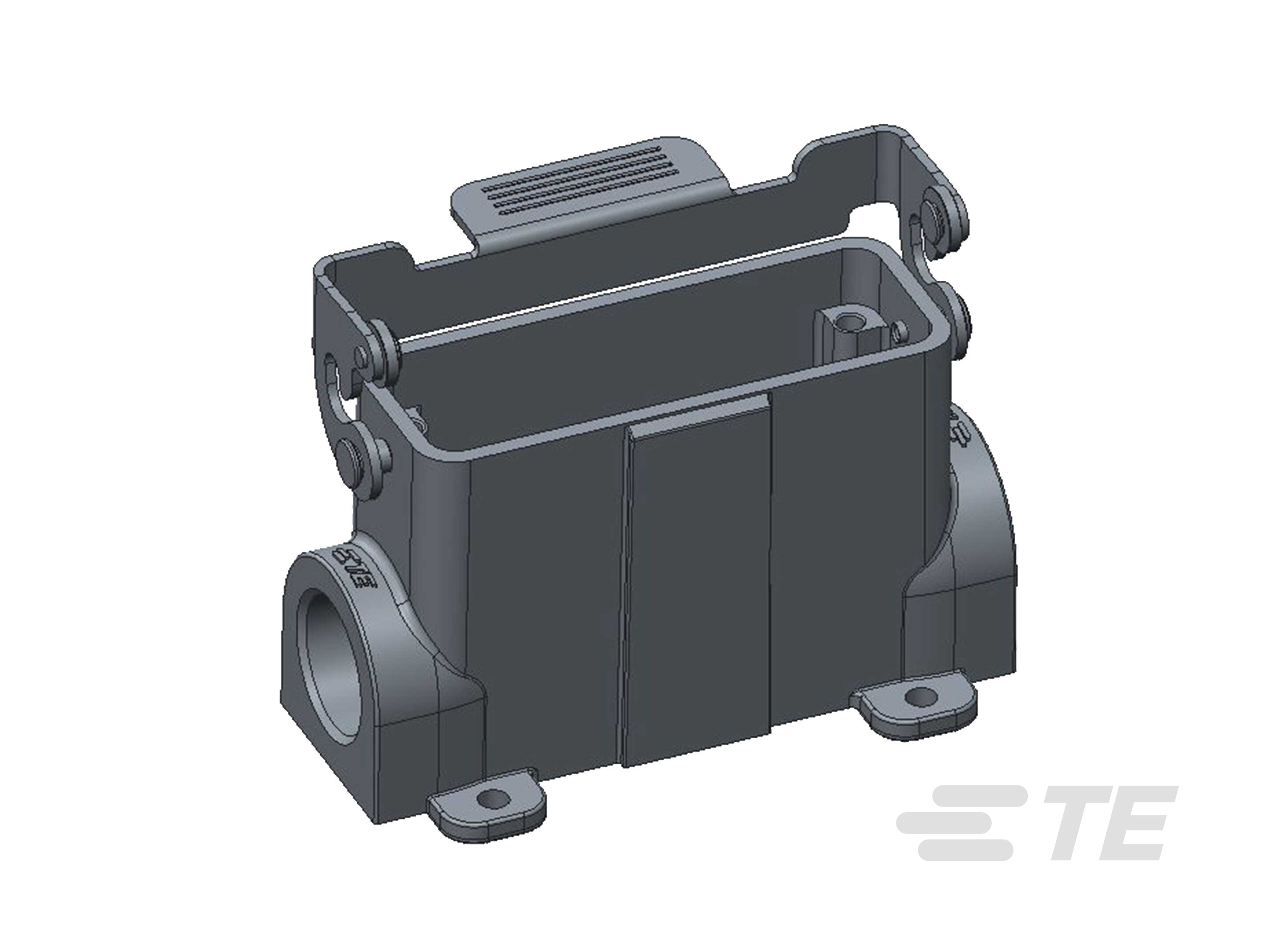 T1619161225-000 : HDC Rectangular Connector Hoods & Bases | TE Connectivity
