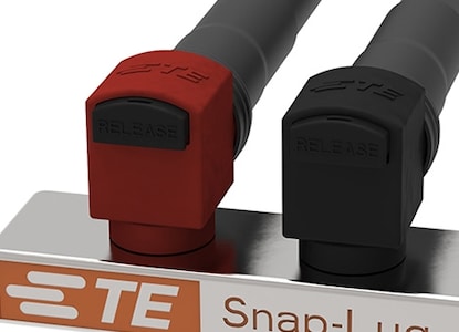 Snap-Lug Quick Disconnect Power Connectors | TE Connectivity