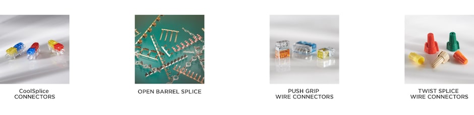 Splices for Solid & Stranded Wire | TE Connectivity