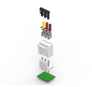 Economy Power Stackable PCB Connectors | TE Connectivity