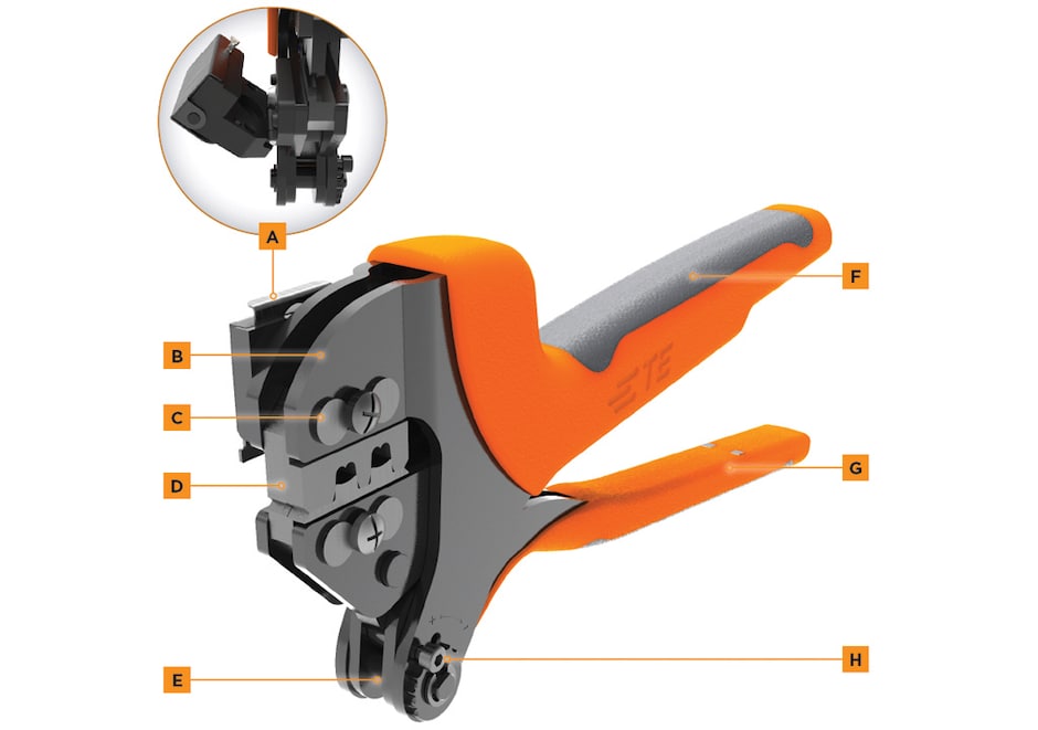 TE Connectivity SDE Crimp Commercial Tooling System | TE Connectivity