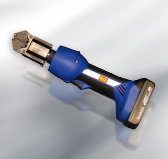 Battery-Powered Hand Crimp Tool Kit - TE Connectivity | TE Connectivity