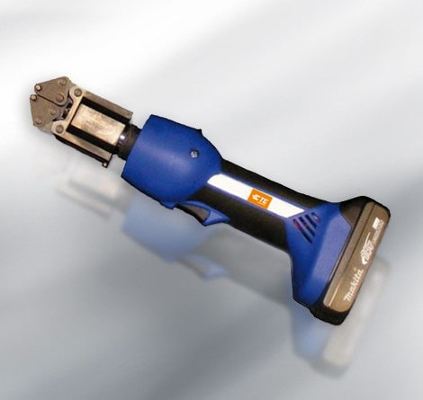 Battery-Powered Hand Crimp Tool Kit - TE Connectivity | TE Connectivity