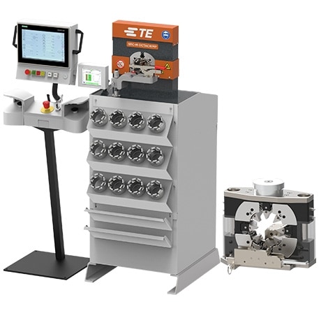 Segmented Radial Crimp (SRC) Machines and Applicators | TE Connectivity