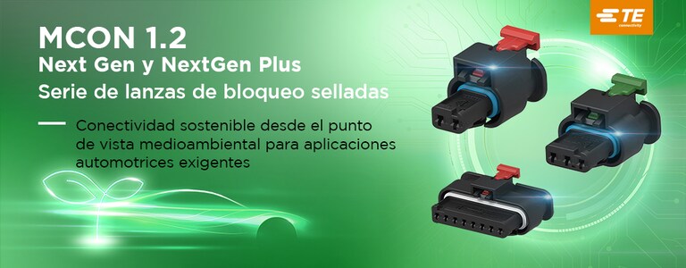 Conectores automotrices del sistema de conexión MCON | TE Connectivity