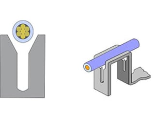 AMP-LATCH Ribbon Cable Interconnects | TE Connectivity