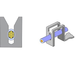 AMP-LATCH Ribbon Cable Interconnects | TE Connectivity