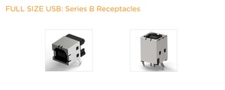 USB Type-B Connectors | TE Connectivity