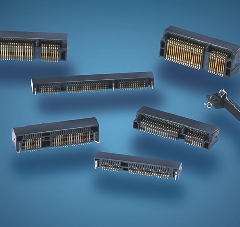 Mini PCI Express & mSATA Connectors | TE Connectivity