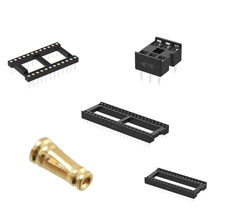 DIP Sockets: Dual Inline Package and HOLTITE | TE Connectivity
