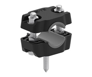 Cable Cleats made from V0 Flame-Retardant Polymer | TE Connectivity