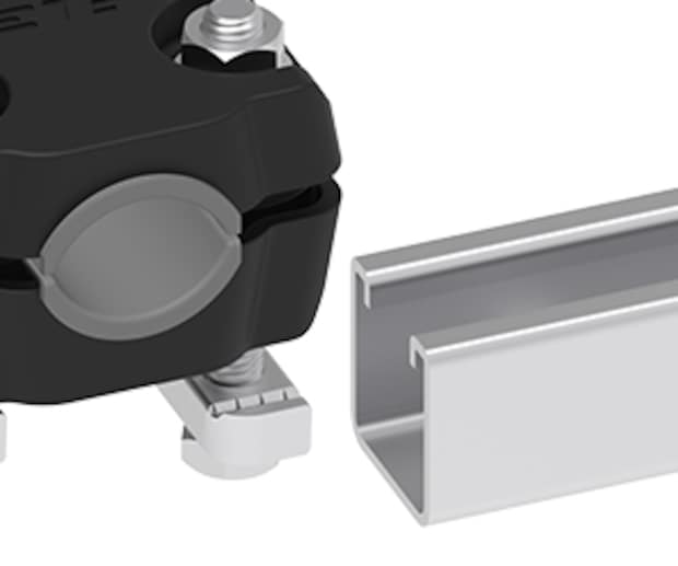 Cable Cleats made from V0 Flame-Retardant Polymer | TE Connectivity