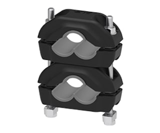 Cable Cleats made from V0 Flame-Retardant Polymer | TE Connectivity