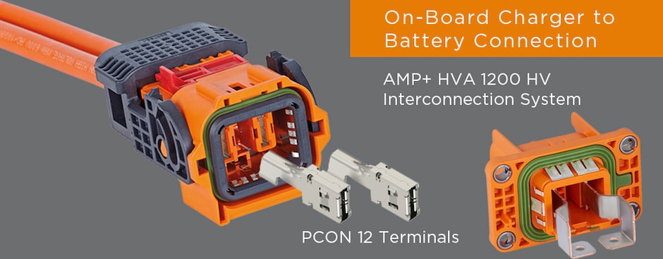 PCON High-Voltage Terminals | TE Connectivity