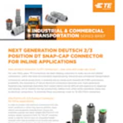 DEUTSCH DT Connectors | TE Connectivity