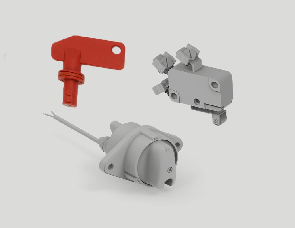 Power Switches for Industrial and Commercial Vehicles | TE Connectivity