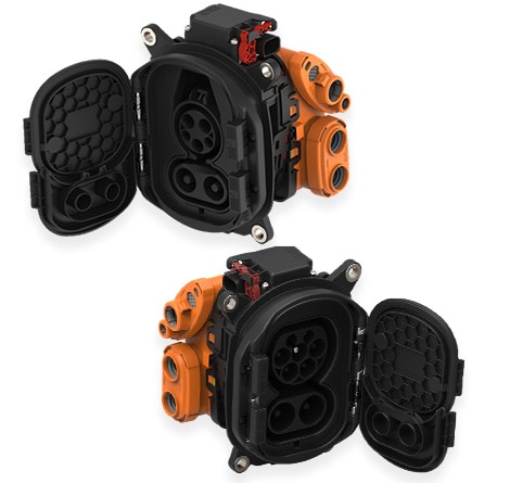 CCS1 and CCS2 Charging Inlets for Commercial Vehicles | TE Connectivity
