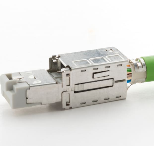 IP20 RJ45 Field Plug | TE Connectivity