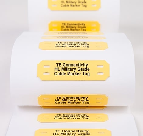 Printable Tags for Cable Marking | TE Connectivity
